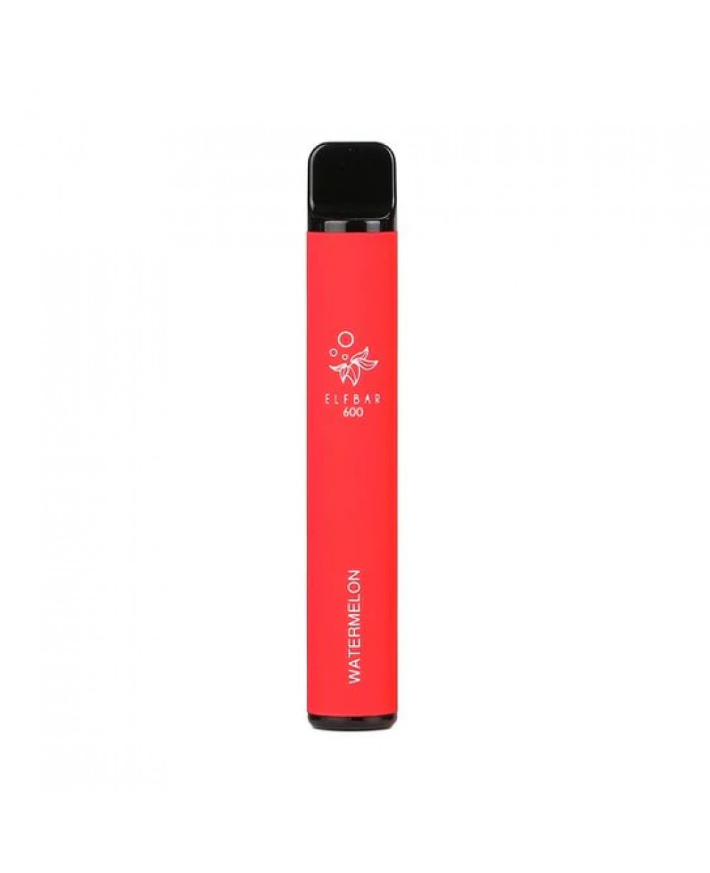 Watermelon Elf Bar 600 Puffs Disposable Vape $5.9