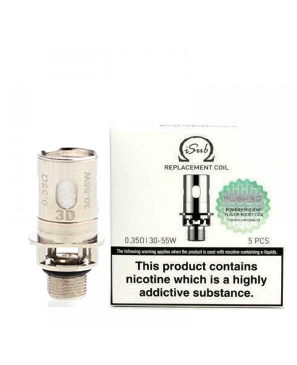INNOKIN ISUB PLEX 3D REPLACEMENT VAPE COILS $12.9
